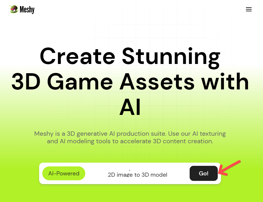 Meshy AI (Text to 3D) | AI、Web3 工具 | Future Web Tools