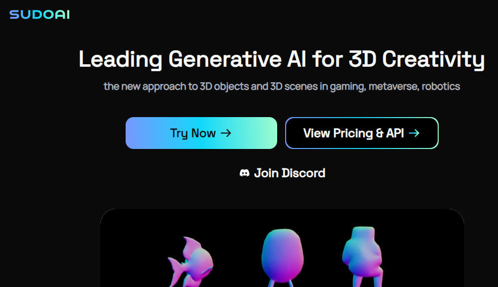 推薦 5 款 3D 模型建模 AI 工具，AI 一鍵生成 3D 模型 | AI 工具及教學 | FutureWeb Tools